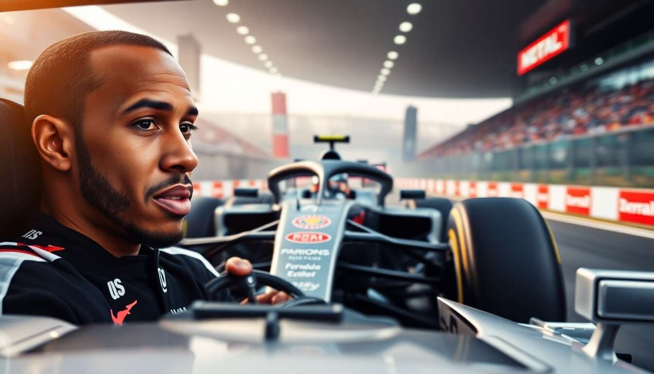 La plus grande frayeur de Lewis Hamilton en formule 1