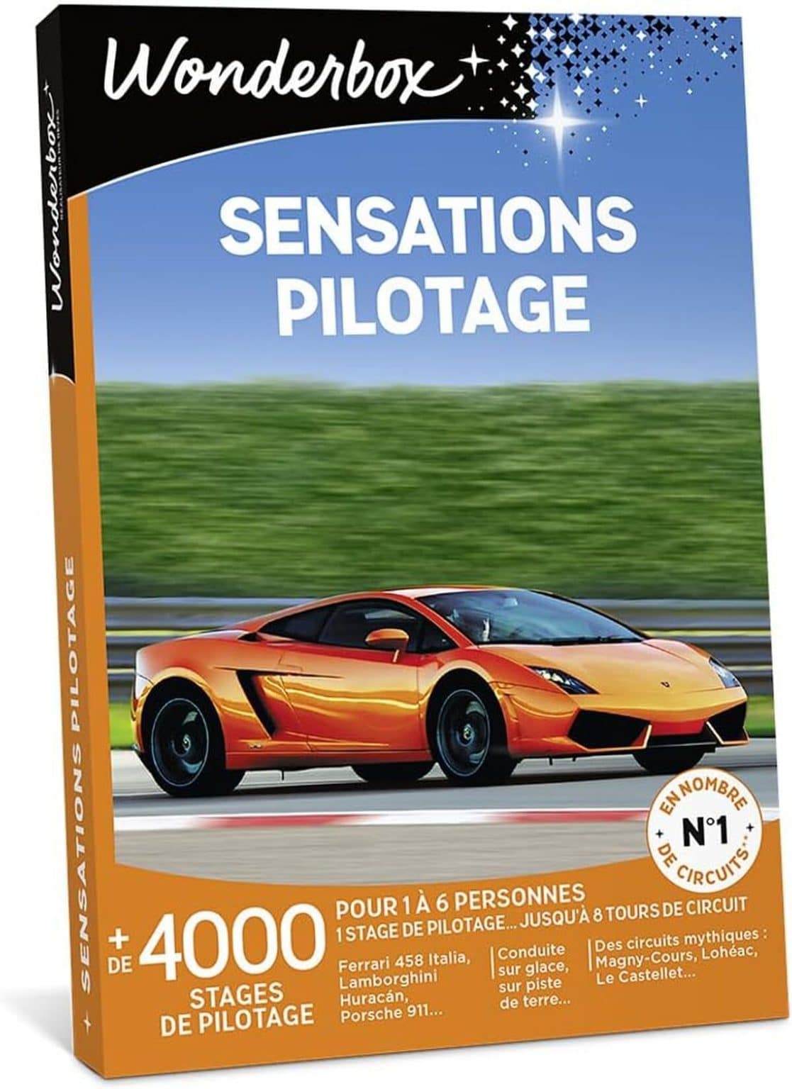 Test : wonderbox Sensations Pilotage, le coffret cadeau aventure ultime