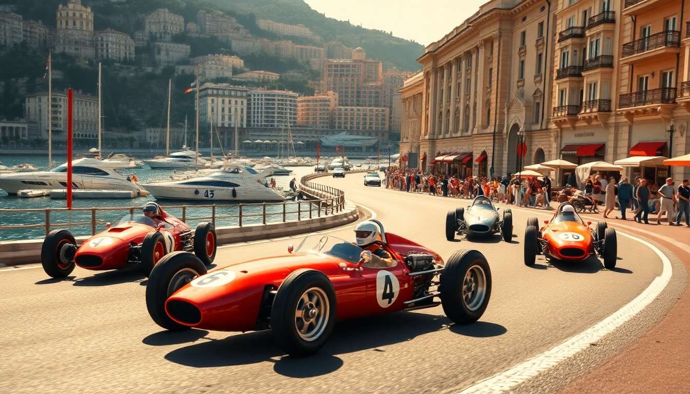 Plongée dans le passé fascinant de la F1 à Monaco